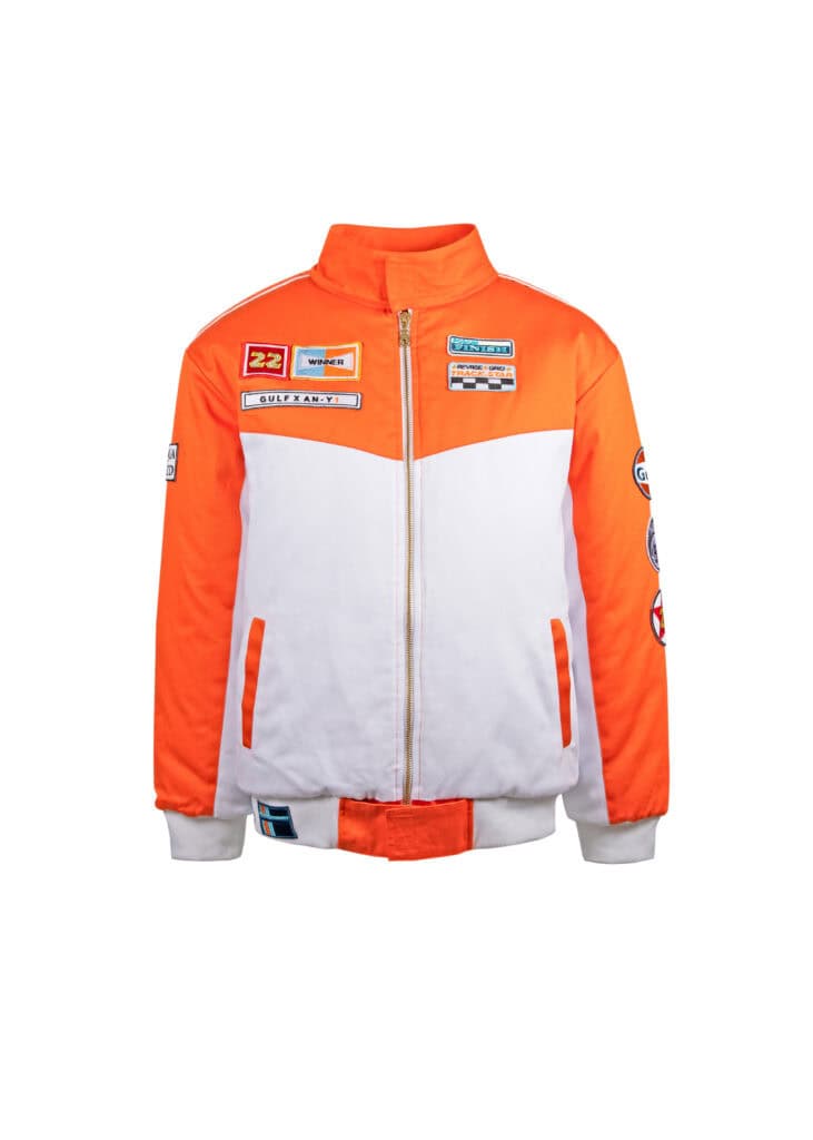 Motorsports Inspired Bomber Jacket | AN-Y1 Designer Clothing
